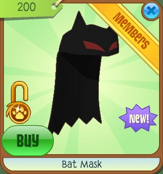 Bat Mask | Animal Jam Classic Wiki | Fandom