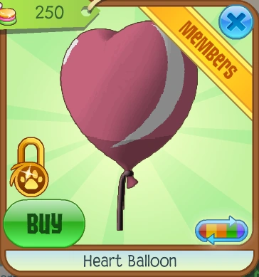 Heart Balloon | Animal Jam Classic Wiki | Fandom