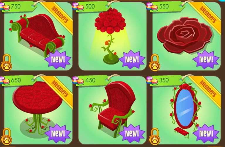 Lovely Rose Collection | Animal Jam Classic Wiki | Fandom