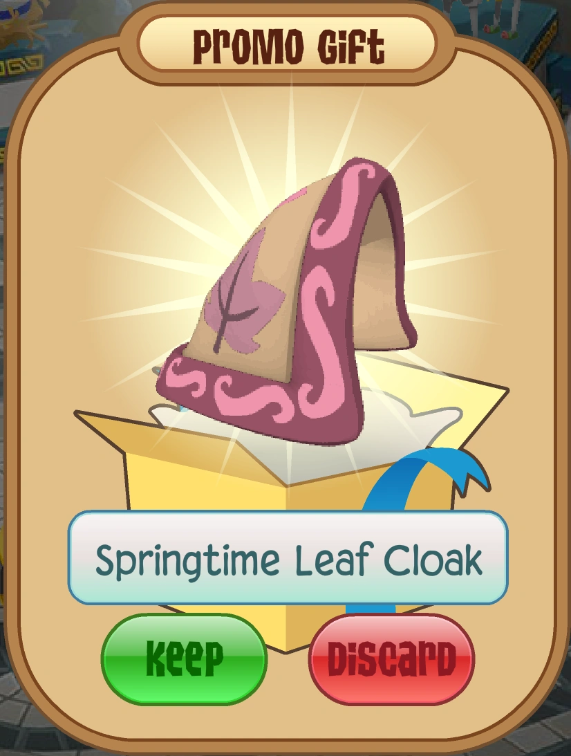 Springtime Leaf Cloak | Animal Jam Classic Wiki | Fandom