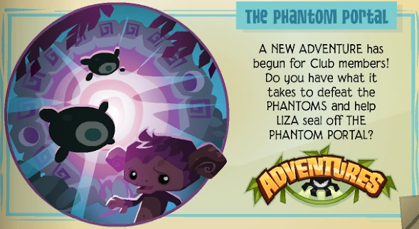 The Phantom Portal | Animal Jam Classic Wiki | Fandom