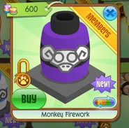 Monkey Firework | Animal Jam Classic Wiki | Fandom