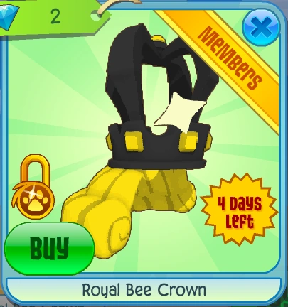 Royal Bee Crown | Animal Jam Classic Wiki | Fandom
