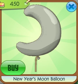 New Year's Moon Balloon | Animal Jam Classic Wiki | Fandom