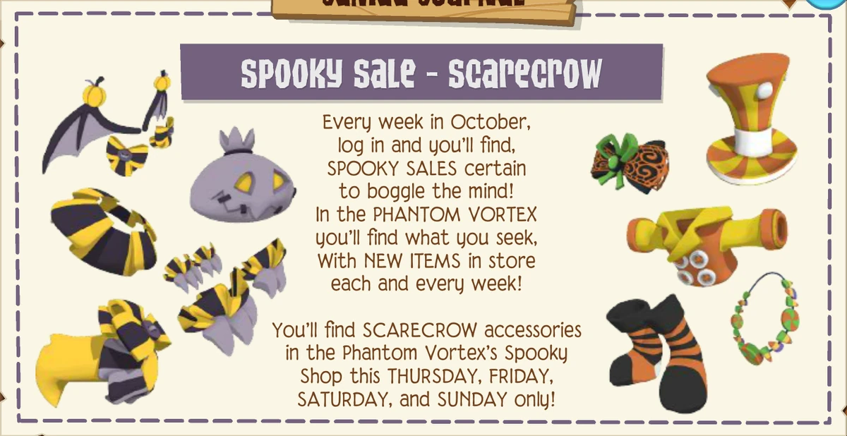 Spooky Sale | Animal Jam Classic Wiki | Fandom
