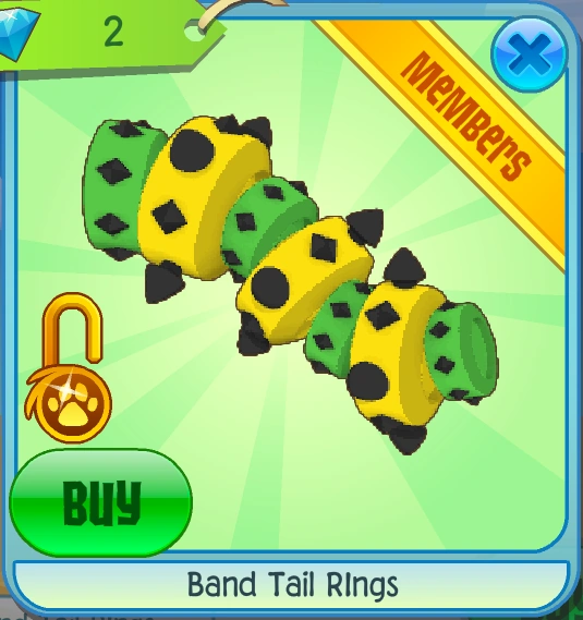 Band Tail Rings | Animal Jam Classic Wiki | Fandom