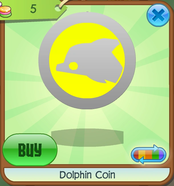 Dolphin Coin | Animal Jam Classic Wiki | Fandom