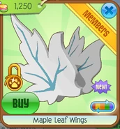 Maple Leaf Wings | Animal Jam Classic Wiki | Fandom