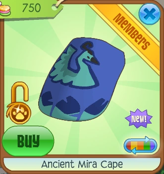 Ancient Mira Cape | Animal Jam Classic Wiki | Fandom