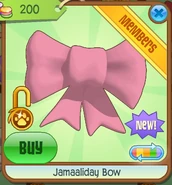 Jamaaliday Bow | Animal Jam Classic Wiki | Fandom