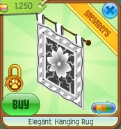 Elegant Hanging Rug | Animal Jam Classic Wiki | Fandom