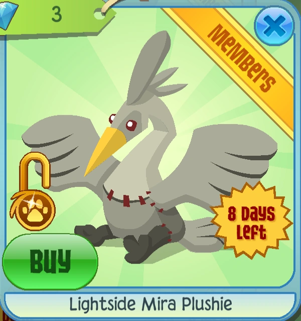 Lightside Mira Plushie | Animal Jam Classic Wiki | Fandom