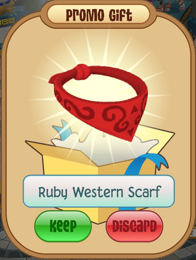 Ruby Western Scarf | Animal Jam Classic Wiki | Fandom