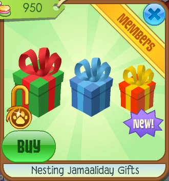 Nesting Jamaaliday Gifts | Animal Jam Classic Wiki | Fandom