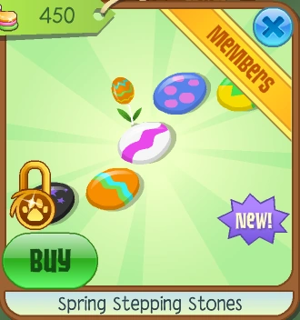 Spring Stepping Stones | Animal Jam Classic Wiki | Fandom