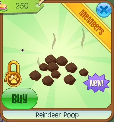 Reindeer Poop | Animal Jam Classic Wiki | Fandom