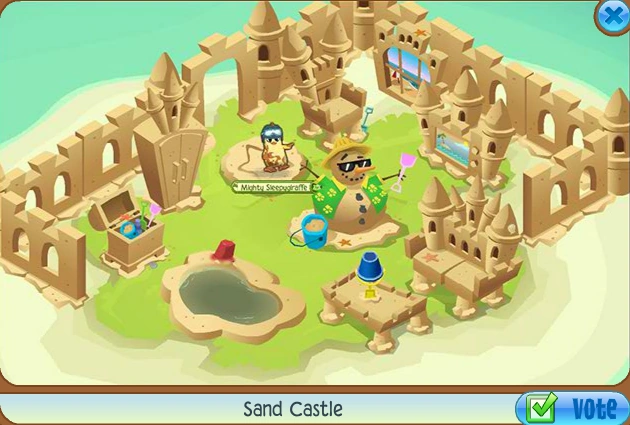 Sand Castle Collection | Animal Jam Classic Wiki | Fandom