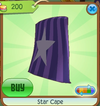 Star Cape | Animal Jam Classic Wiki | Fandom