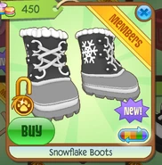 Snowflake Boots | Animal Jam Classic Wiki | Fandom