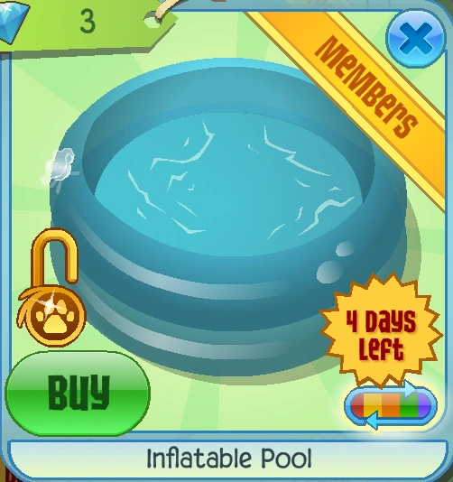 Inflatable Pool | Animal Jam Classic Wiki | Fandom
