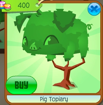 Pig Topiary | Animal Jam Classic Wiki | Fandom