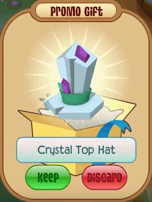 Crystal Top Hat | Animal Jam Classic Wiki | Fandom