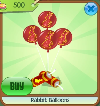 Rabbit Balloons | Animal Jam Classic Wiki | Fandom