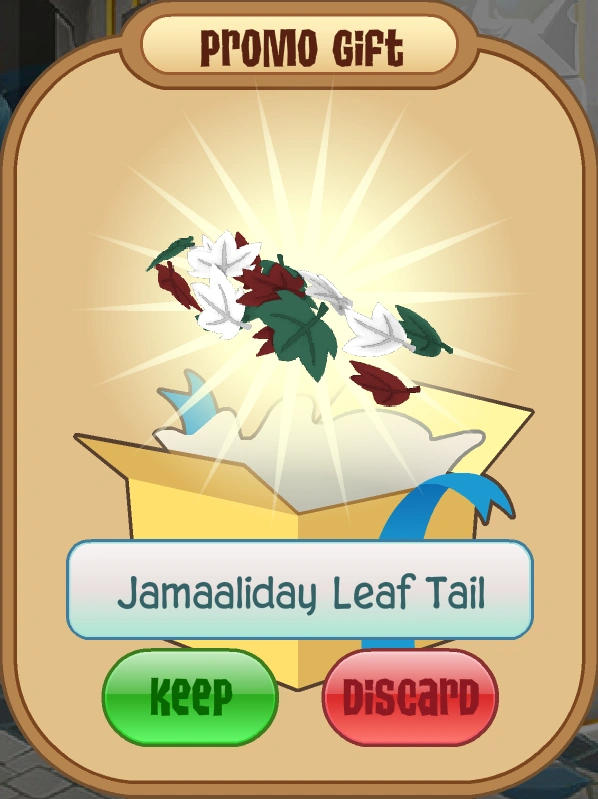 Jamaaliday Leaf Tail | Animal Jam Classic Wiki | Fandom