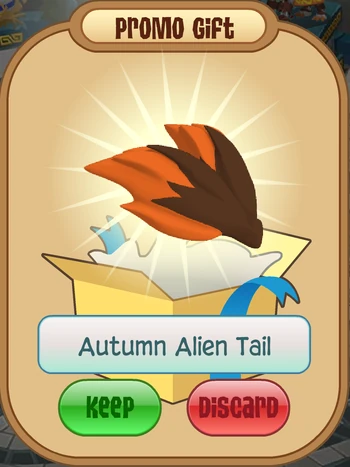 Autumn Alien Tail | Animal Jam Classic Wiki | Fandom
