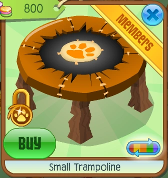 Small Trampoline | Animal Jam Classic Wiki | Fandom