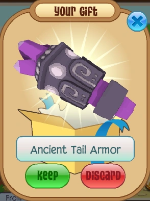 Ancient Tail Armor (Promo) | Animal Jam Classic Wiki | Fandom