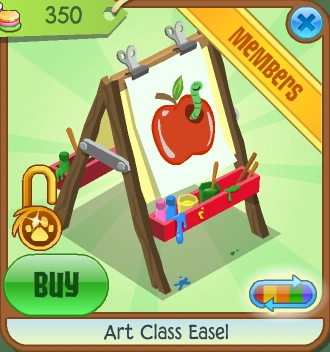 Art Class Easel | Animal Jam Classic Wiki | Fandom