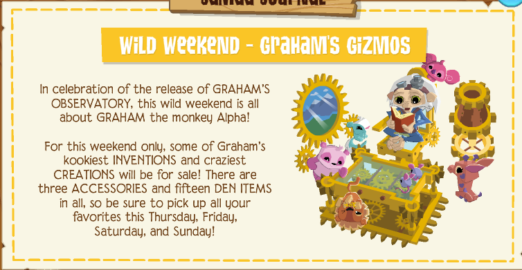 Graham's Gizmos | Animal Jam Classic Wiki | Fandom