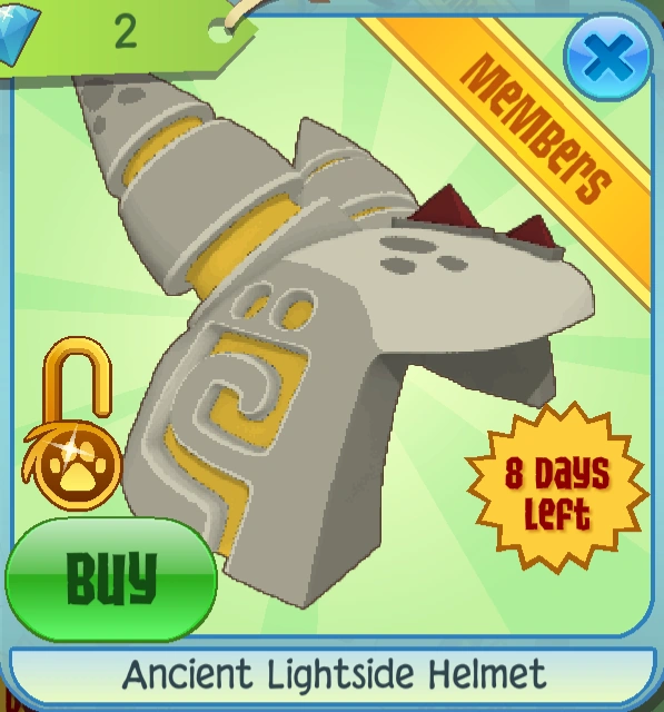 Ancient Lightside Helmet | Animal Jam Classic Wiki | Fandom