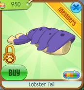 Lobster Tail | Animal Jam Classic Wiki | Fandom