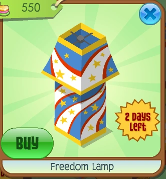 Freedom Lamp | Animal Jam Classic Wiki | Fandom