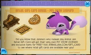 Pet Snow Leopard | Animal Jam Classic Wiki | Fandom