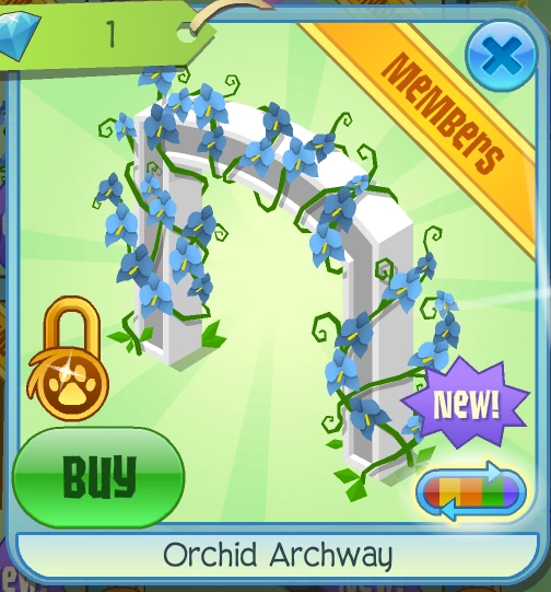 Orchid Archway | Animal Jam Classic Wiki | Fandom