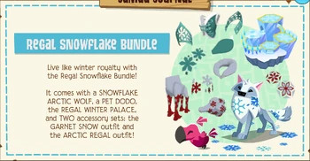 Regal Snowflake Bundle | Animal Jam Classic Wiki | Fandom