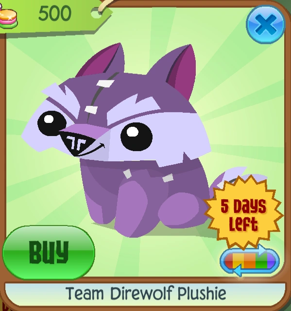 Team Direwolf Plushie | Animal Jam Classic Wiki | Fandom