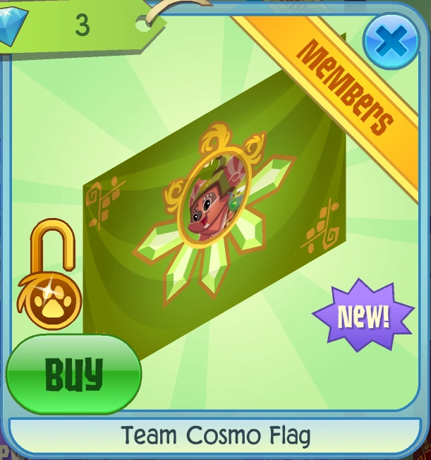 Team Cosmo Flag | Animal Jam Classic Wiki | Fandom