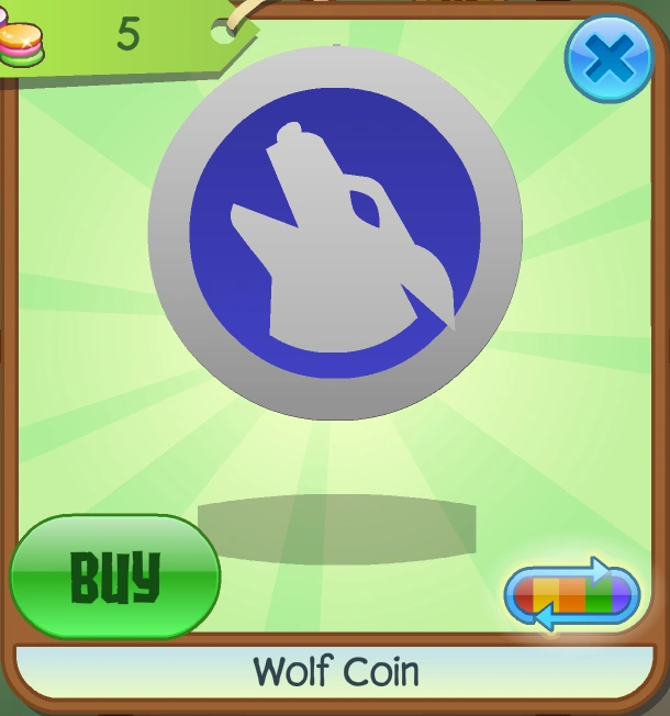 Wolf Coin | Animal Jam Classic Wiki | Fandom