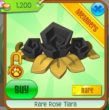 Rare Rose Tiara | Animal Jam Classic Wiki | Fandom