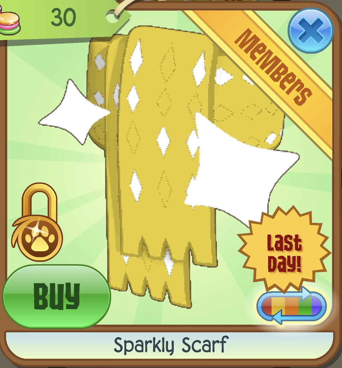 Sparkly Scarf (Members) | Animal Jam Classic Wiki | Fandom