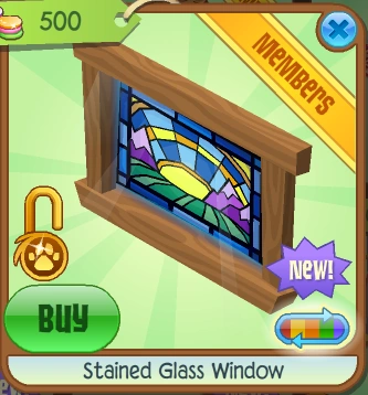 Stained Glass Window | Animal Jam Classic Wiki | Fandom
