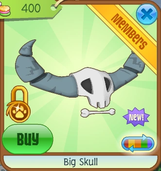 Big Skull | Animal Jam Classic Wiki | Fandom
