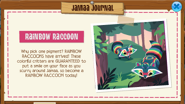 Rainbow Raccoon | Animal Jam Classic Wiki | Fandom