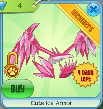 Cute Ice Armor | Animal Jam Classic Wiki | Fandom