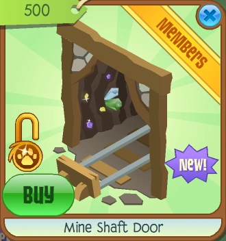 Mine Shaft Door | Animal Jam Classic Wiki | Fandom