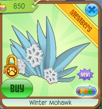 Winter Mohawk | Animal Jam Classic Wiki | Fandom